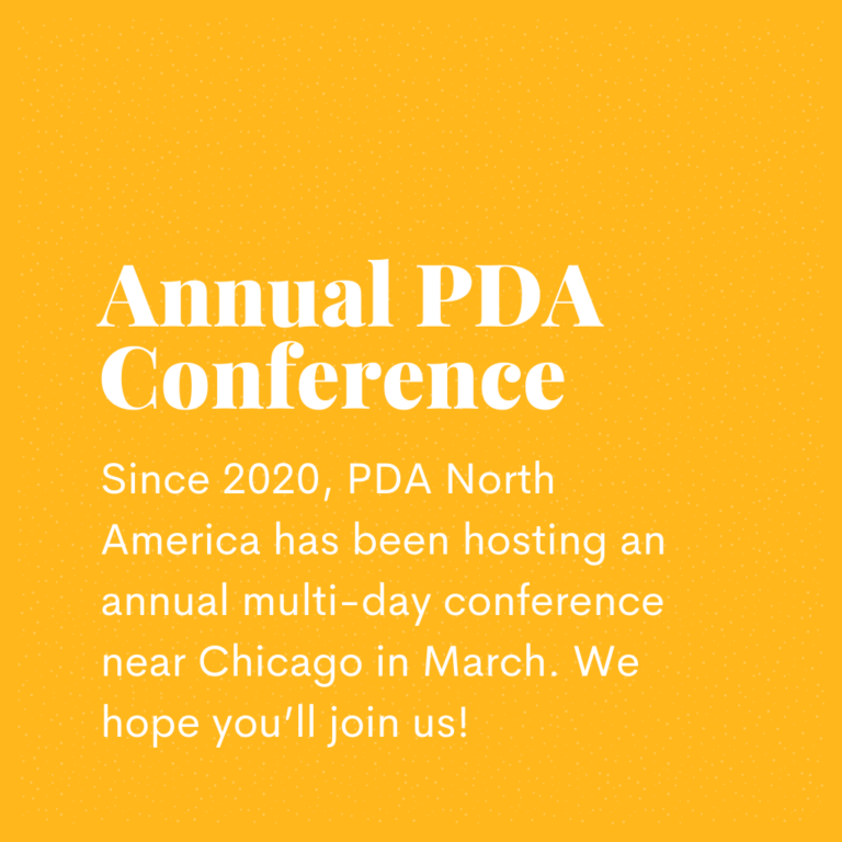 PDA North America – Support & Resources for Pathological Demand ...